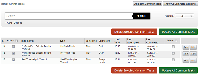 IRP Help - Common Tasks