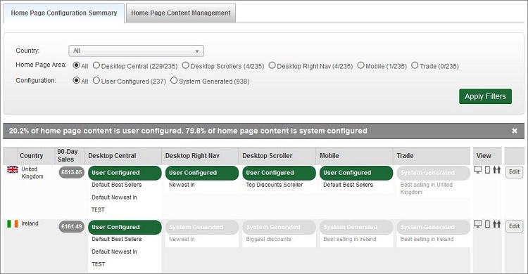 IRP Help - Home Page Content